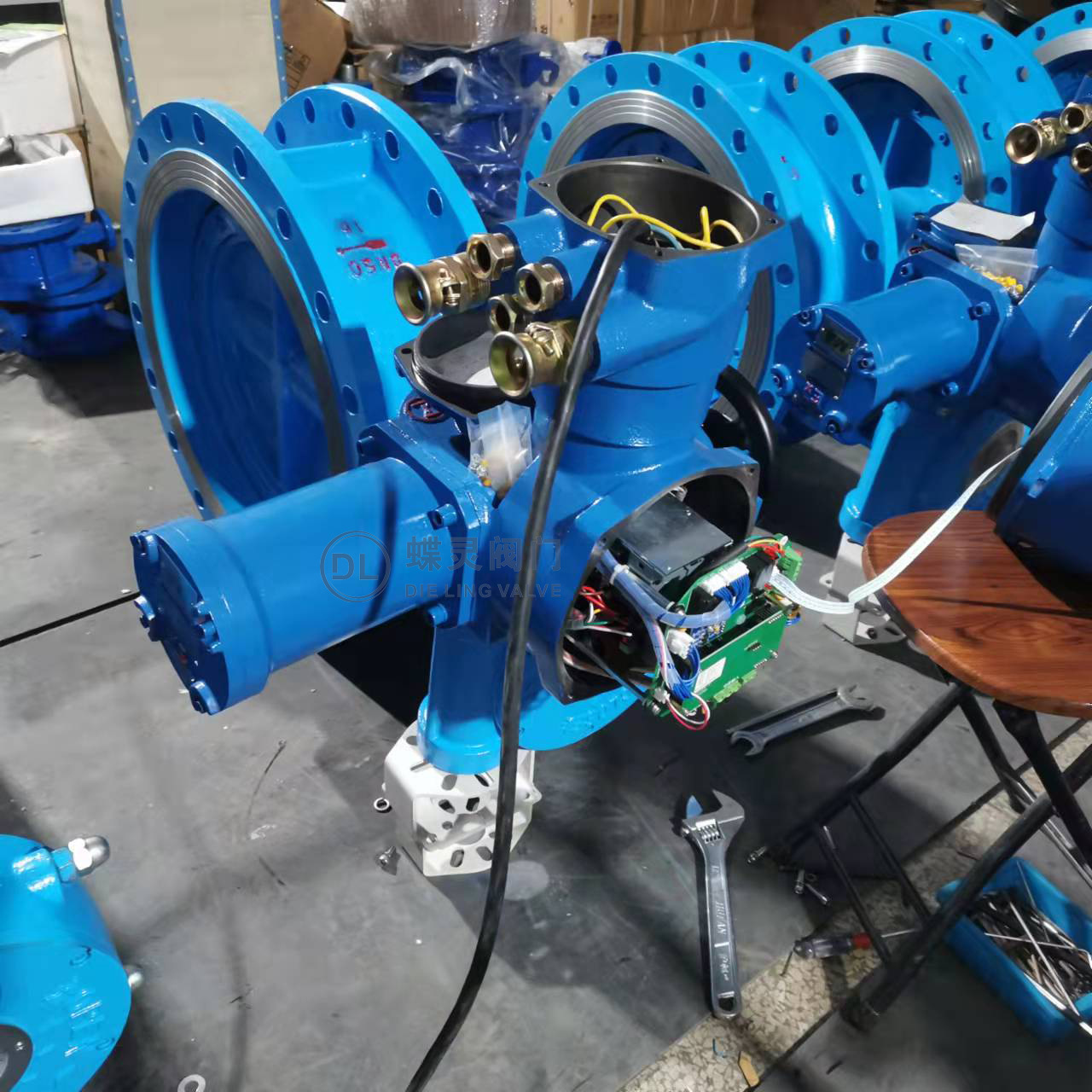 蝶灵供应煤安瓦斯电动蝶阀 D943H-16C DN400瓦斯防爆电动成套蝶阀-阿里巴巴