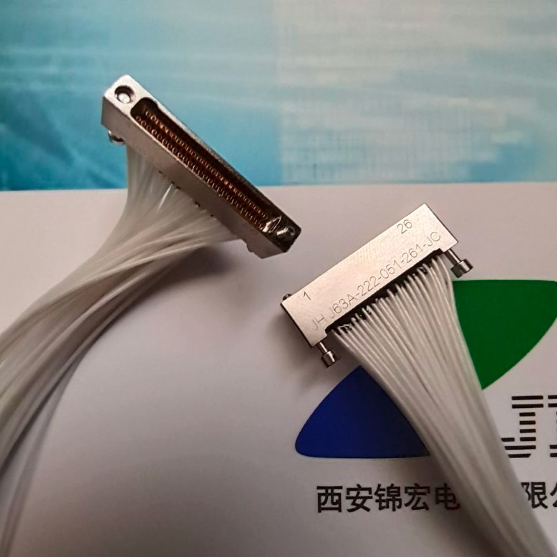 西安生产J63A（H)微小型矩形电连接器J63A-222-069-221-TH-阿里巴巴