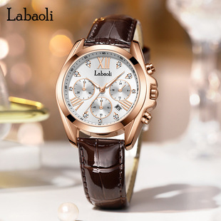 Labaoli/拉宝丽手表跨境皮带女表商务风防水腕表日历女士手表批发-阿里巴巴