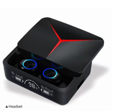 跨境M90proM10真无线蓝牙耳机爆款M25带数显降噪长续航高音质耳机-阿里巴巴