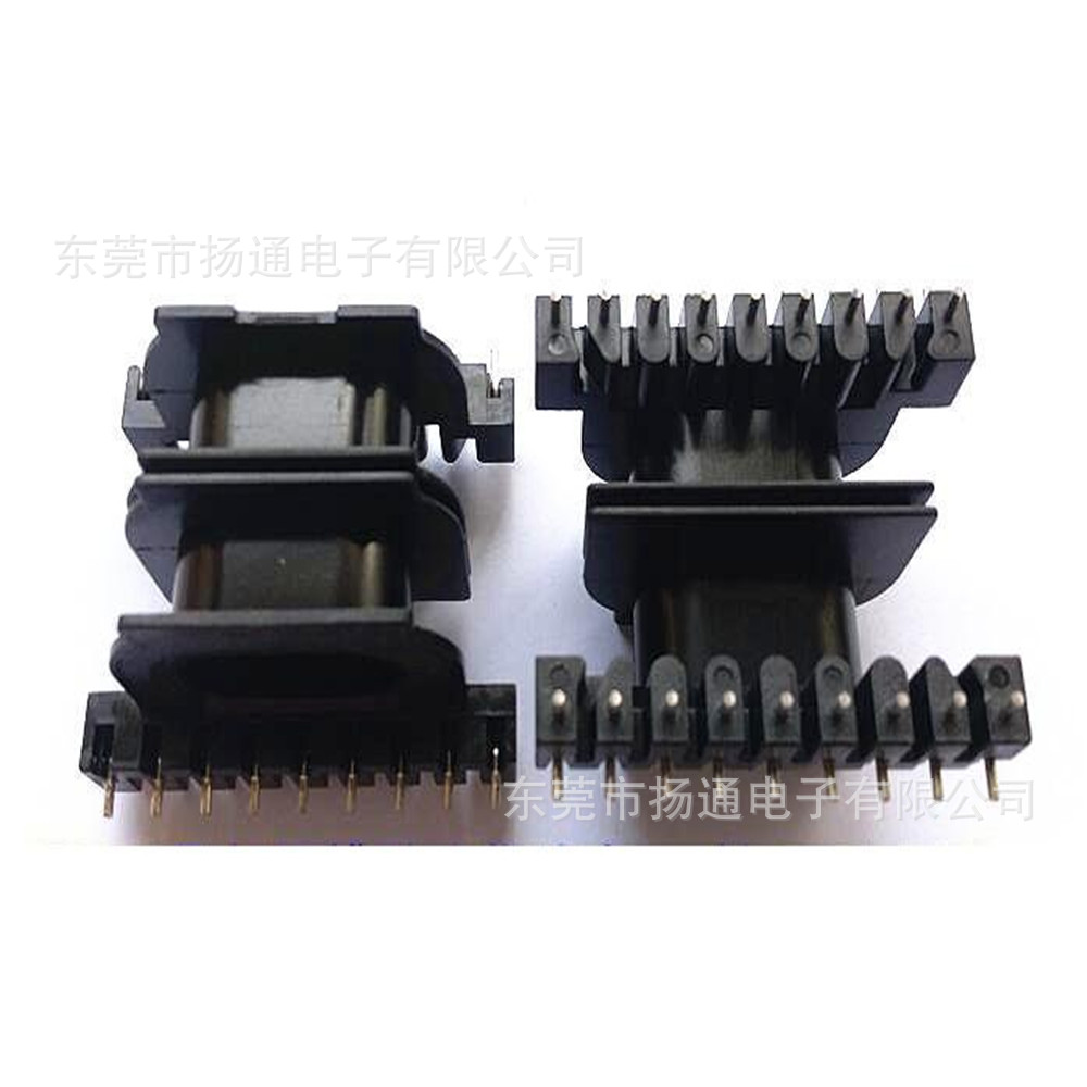 EPC46高频变压器骨架EPC46双槽骨架+外壳-阿里巴巴