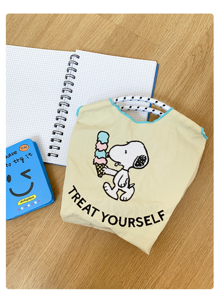 耶语/SNOOPY史努比可爱刺绣手拎包mini多巴胺手机包零钱包斜挎包-阿里巴巴