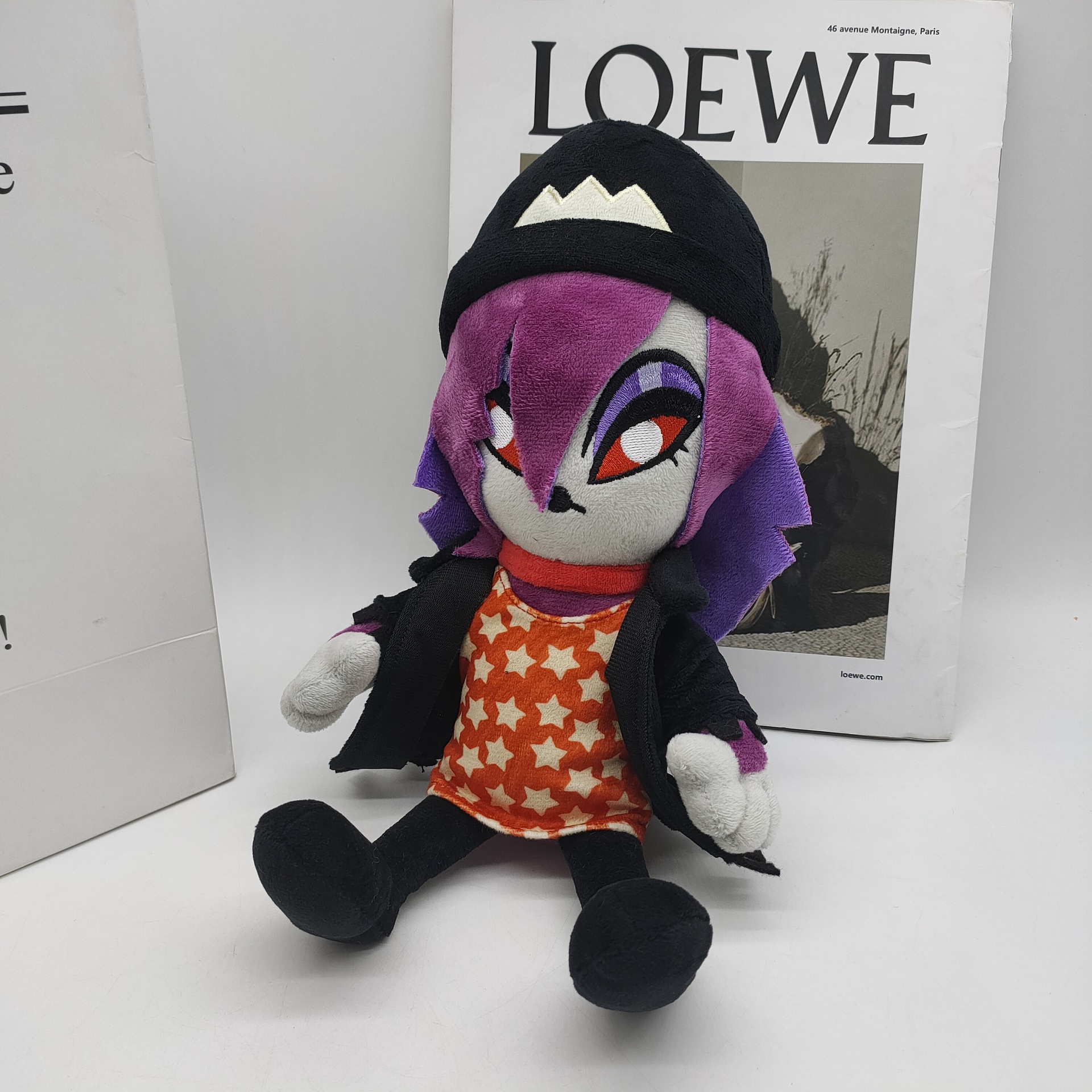 跨境新品 Helluva Boss stolas plush 极恶老大斯托拉斯毛绒玩具-阿里巴巴