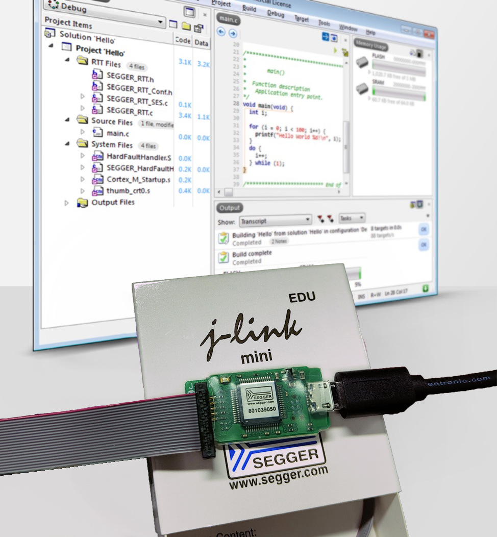 J-Link EDU mini (8.08.91) SEGGER原装仿真器调试器-阿里巴巴