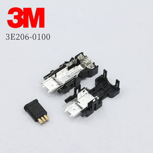 3M原装进口3E306-3200-008 3E206-0100 6芯伺服马达编码器插头-阿里巴巴