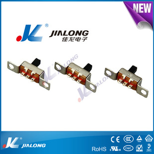 佳龙电子SS-12F48拨动开关小电流玩具开关带耳朵拨动开关麦克风-阿里巴巴