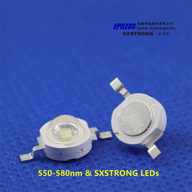 厂家直供3w黄绿光大功率led灯珠560nm570nm光子嫩肤美容仪灯批发-阿里巴巴