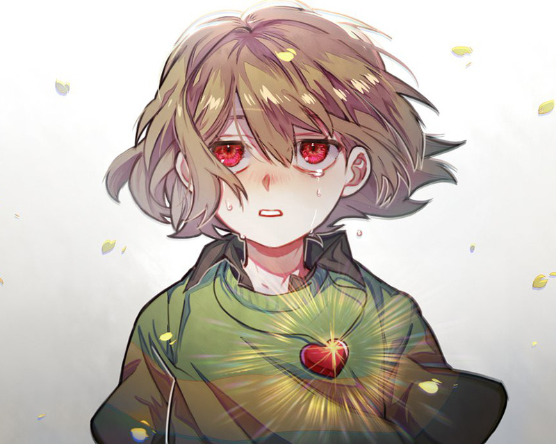 游戏传说之下chara frisk COS项链 外贸二次元动漫游戏周边吊坠-阿里巴巴