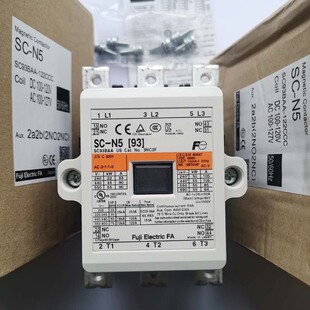 原装日本富士交流电磁接触器SC-N5替代SC-5N AC110V 220V 380V-阿里巴巴