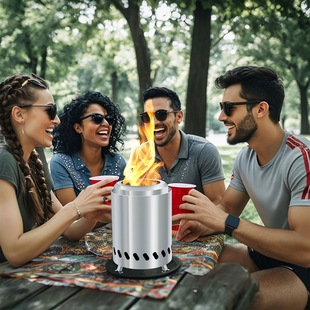 Portable Tabletop Brazier with Stand for Indoor and跨境-阿里巴巴