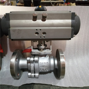 不锈钢气动切断阀 Q641F-25P Q641F-25RL 气动O型切断球阀-阿里巴巴