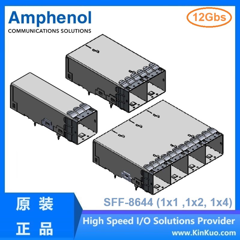 Amphenol SFF-8612 8i Oculink 80Pin 连接器 G14B80121612HR-阿里巴巴