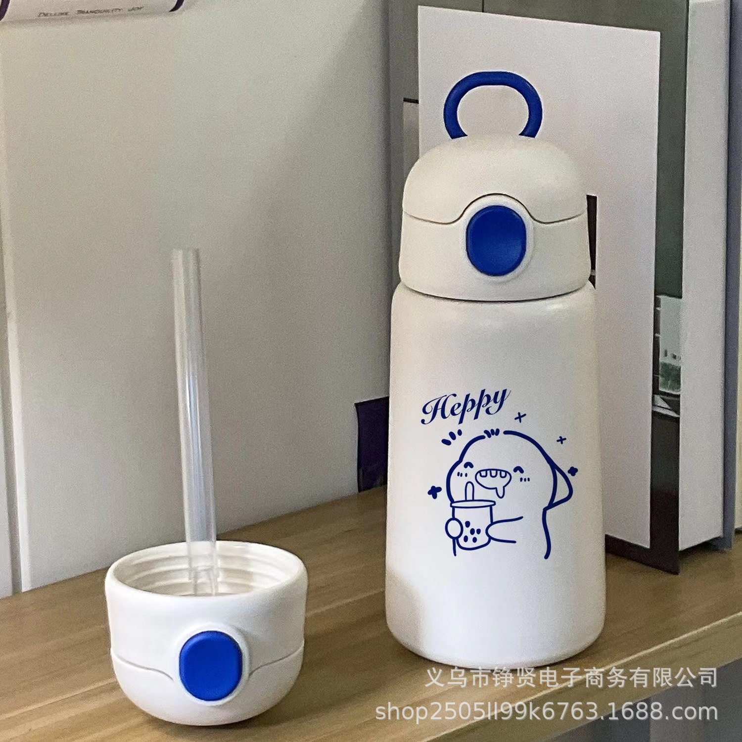 帕恰狗保温杯子ins高颜值儿童小众大容量水壶吸管杯2022新款水杯-阿里巴巴