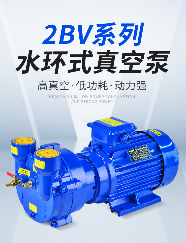 2BV系列水环式真空泵工业用高真空水循环真空泵雕刻机真空吸附-阿里巴巴