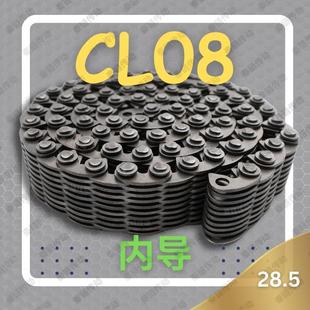 【现货】CL08/SC4碳钢宽度28.5齿形链条内导工业自动化传动带-阿里巴巴