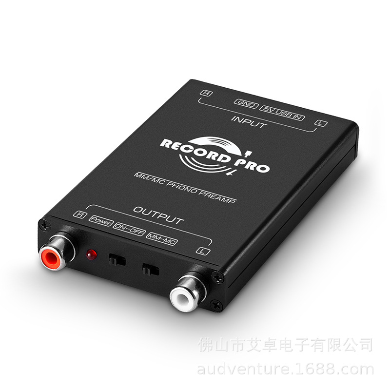 Mini vinyl phono preamplifier MM/MC phono amplifier DVD/CD player tuner ...