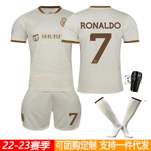22-23利雅得胜利二客场7C罗球衣沙特联赛足球服印号短袖套装批发-阿里巴巴