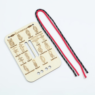 现货跨境 Learn Knot Training Board 打结训练板打结技巧学习板-阿里巴巴