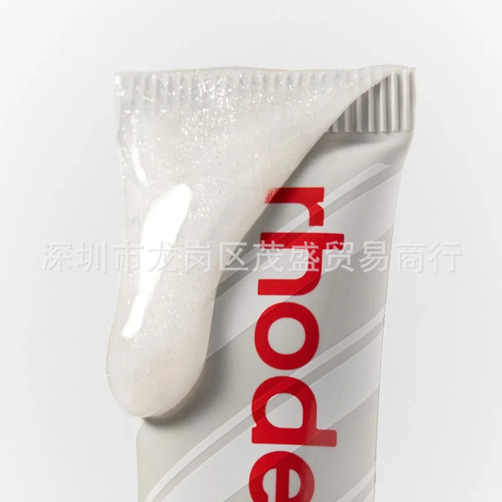 高版本现货rhode薄荷味带微细闪的无色唇护peppermint glaze圣诞-阿里巴巴