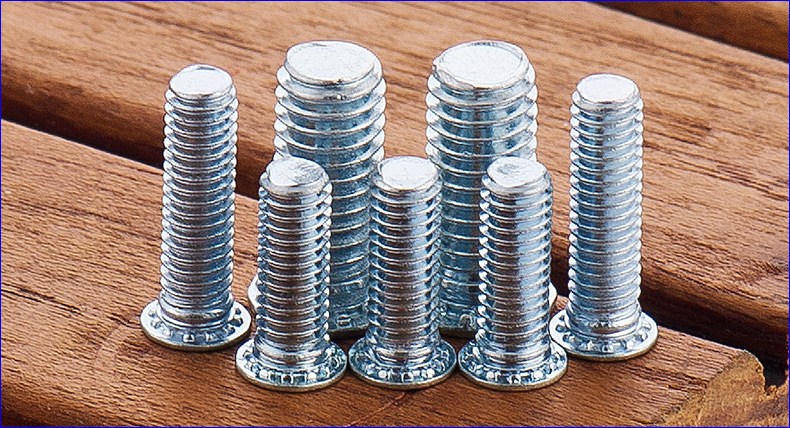 FH铆钉镀蓝白锌压铆螺钉平头压铆螺丝压板压铆螺栓M3/M4/M5/M6/M8-阿里巴巴