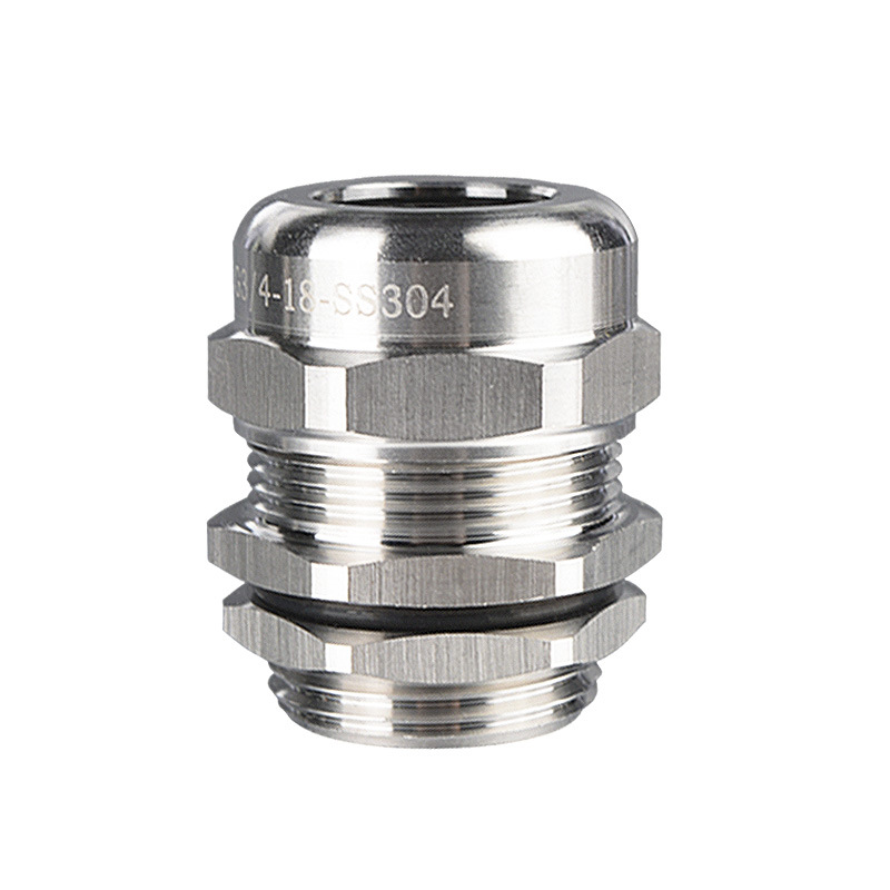不锈钢电缆防水接头NPT1/2 G3/4 304密封格兰头英制美制防爆316L-阿里巴巴