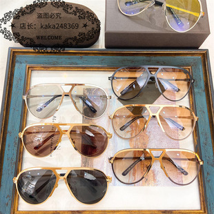 汤姆家欧美风ins网红同款蛤蟆框太阳镜女时尚金属墨镜潮男tf 1060-阿里巴巴