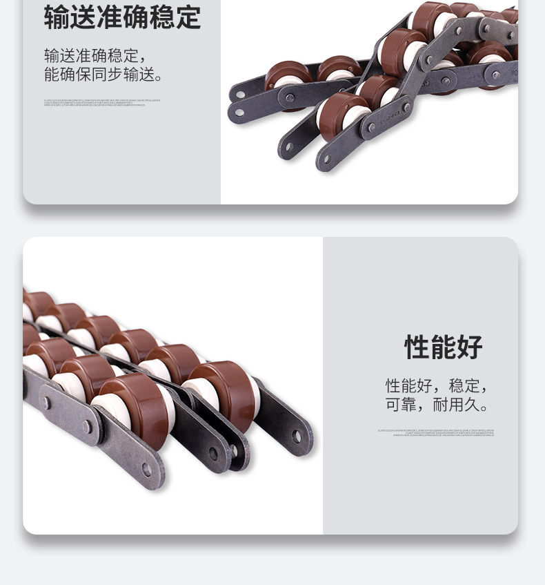 2.5倍速链标准模块组合BS25-C208A节距25.4耐磨尼龙倍速链条重型-阿里巴巴