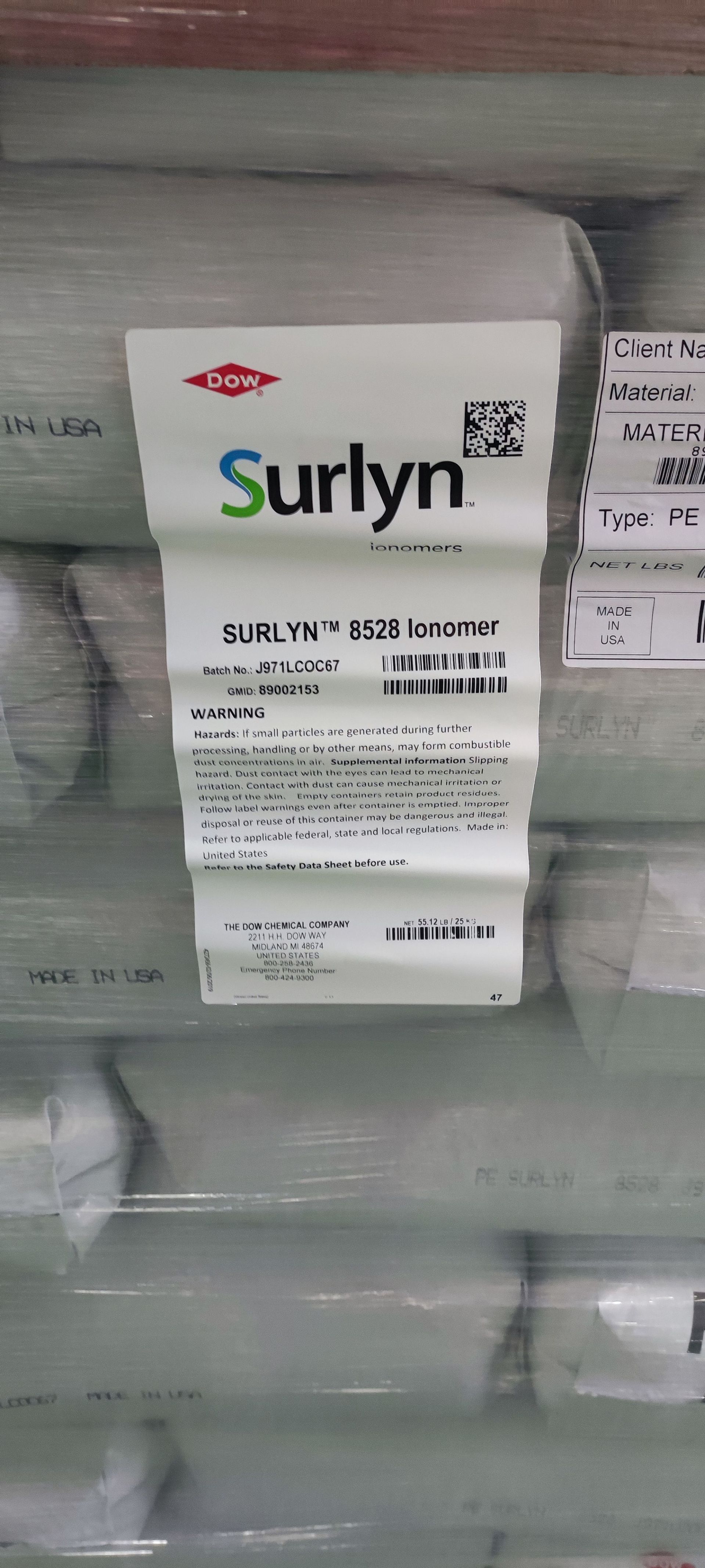 沙林树脂 SURLYN 美国杜邦 1652－E 流延薄膜 片材 吹塑挤出-阿里巴巴