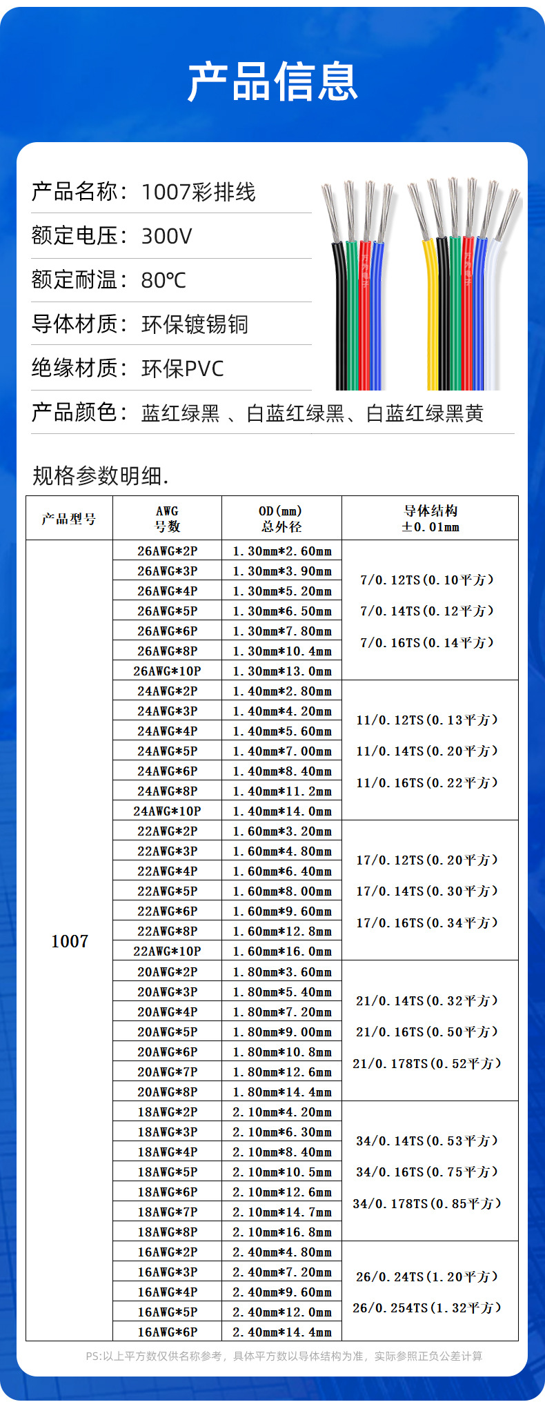 万为批发1007彩排线 4pin rgb线美标5并线22awg线材led灯带延长线-阿里巴巴