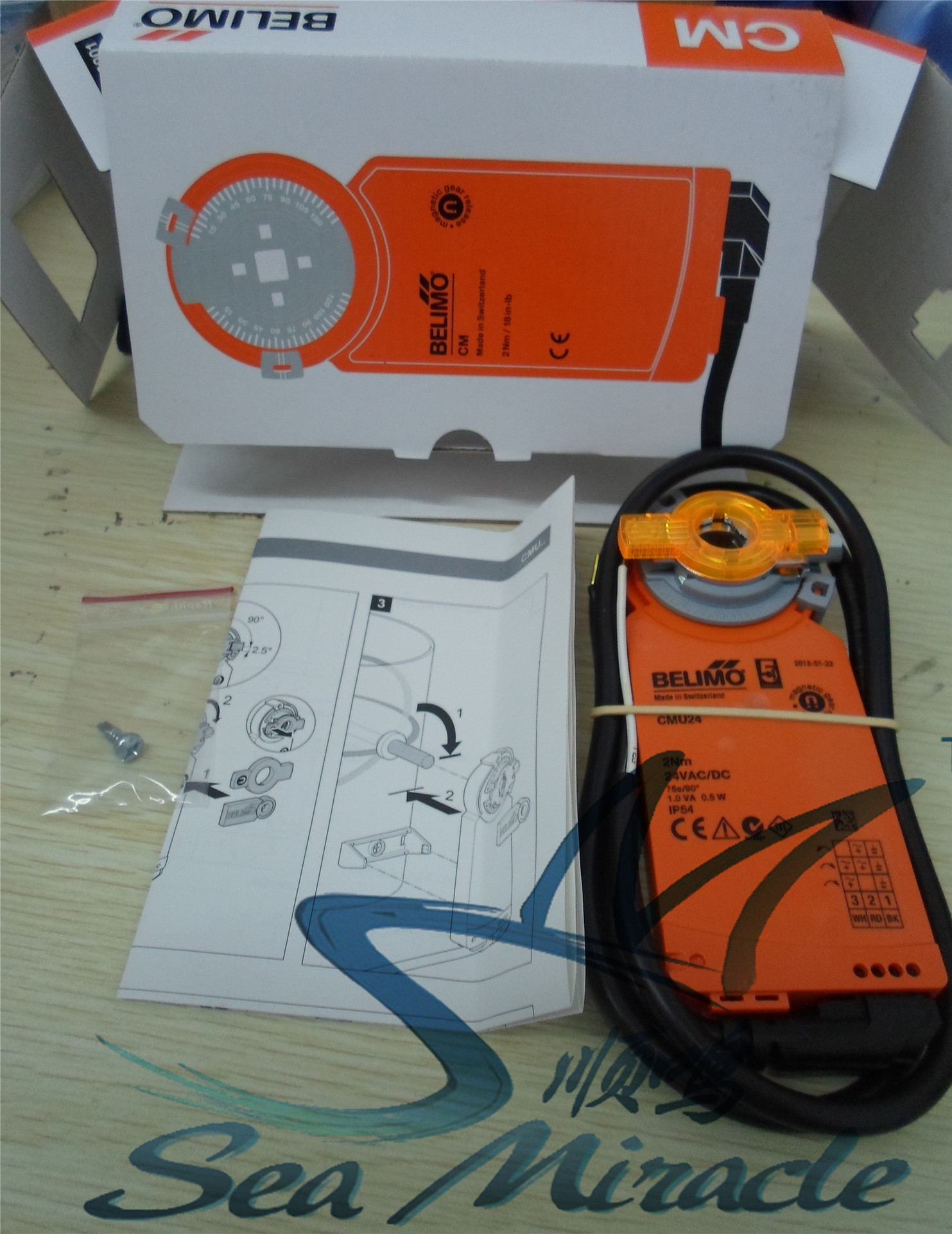 BELIMO搏力谋CM24-T-L/CM24-T-R电动开关风门风阀执行器驱动器-阿里巴巴