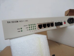 瑞斯康达RC511-4FE-SS15-AC一光转4电光纤收发器单模单纤4电口-阿里巴巴