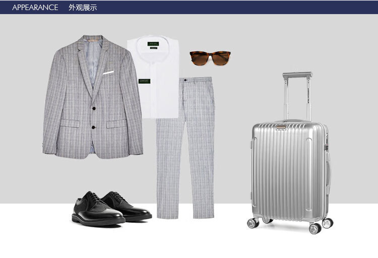 新秀丽旗下 美旅21寸拉杆箱 万向轮行李箱大容量登机箱 661*25108-阿里巴巴