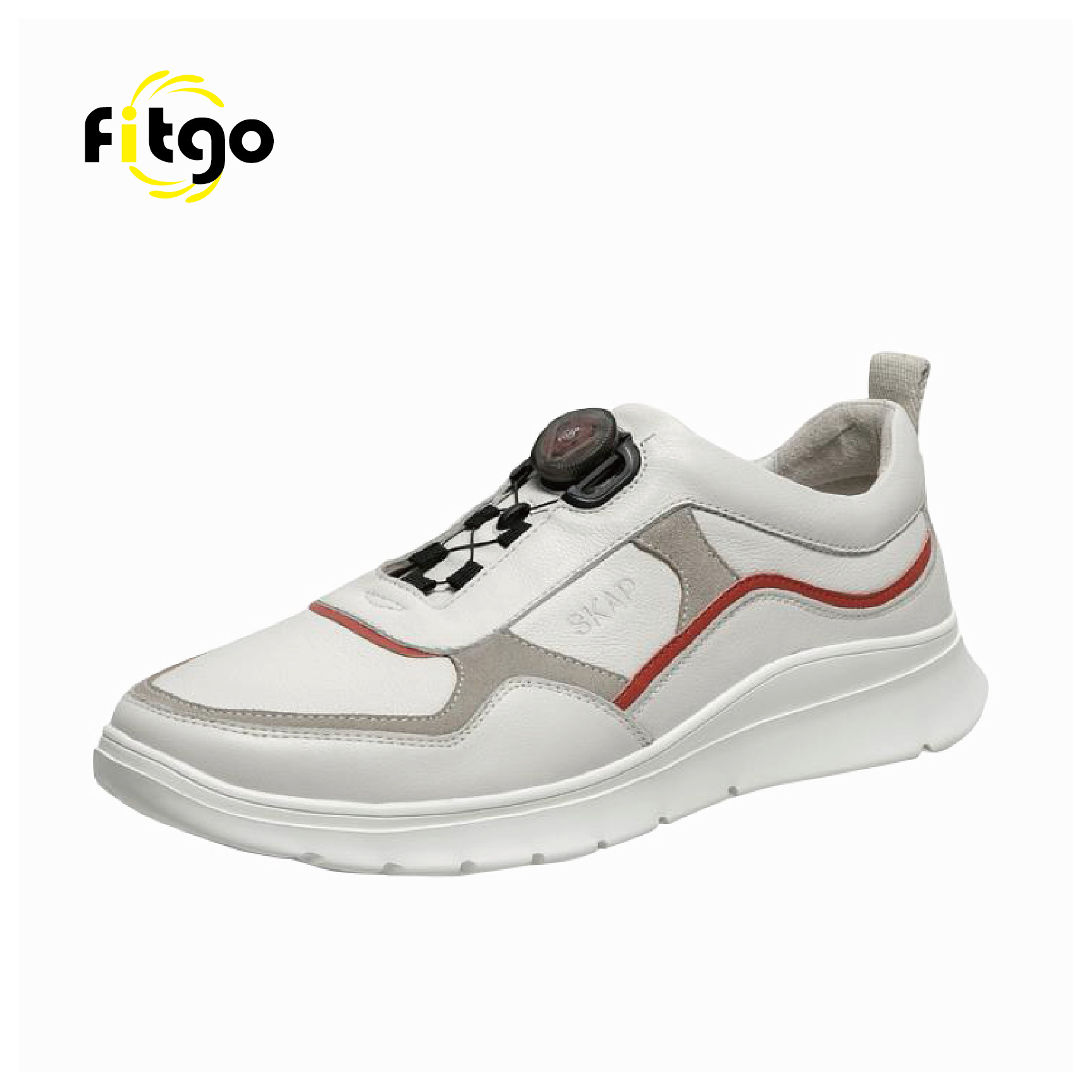 FITGO自动鞋带调节系统运动时尚潮鞋快速旋钮扣调整松紧休闲皮鞋-阿里巴巴