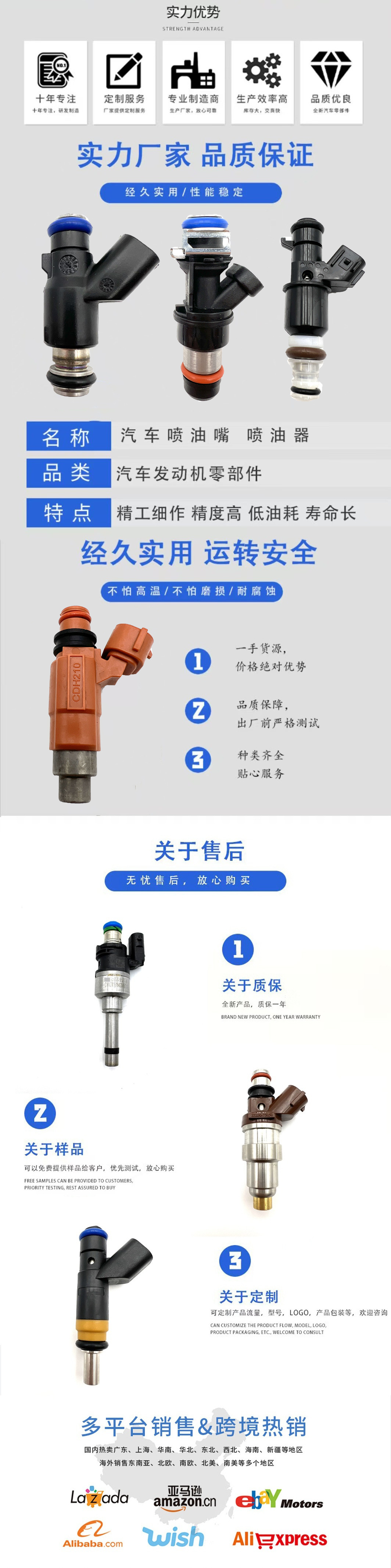 0280157012 022906031J 95560503100 燃油喷射器 适用于大众 奥迪-阿里巴巴