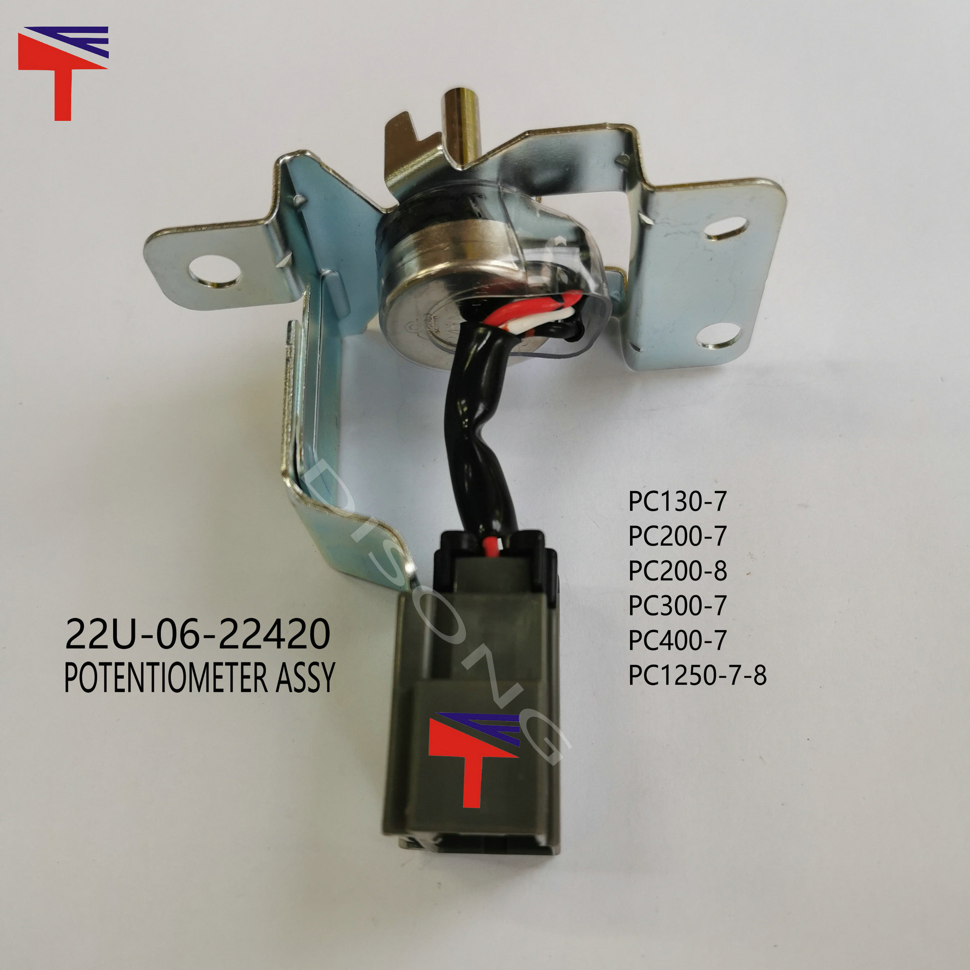 电位计 油门旋钮22U-06-22420适用于PC1250-7-8挖掘机配件-阿里巴巴