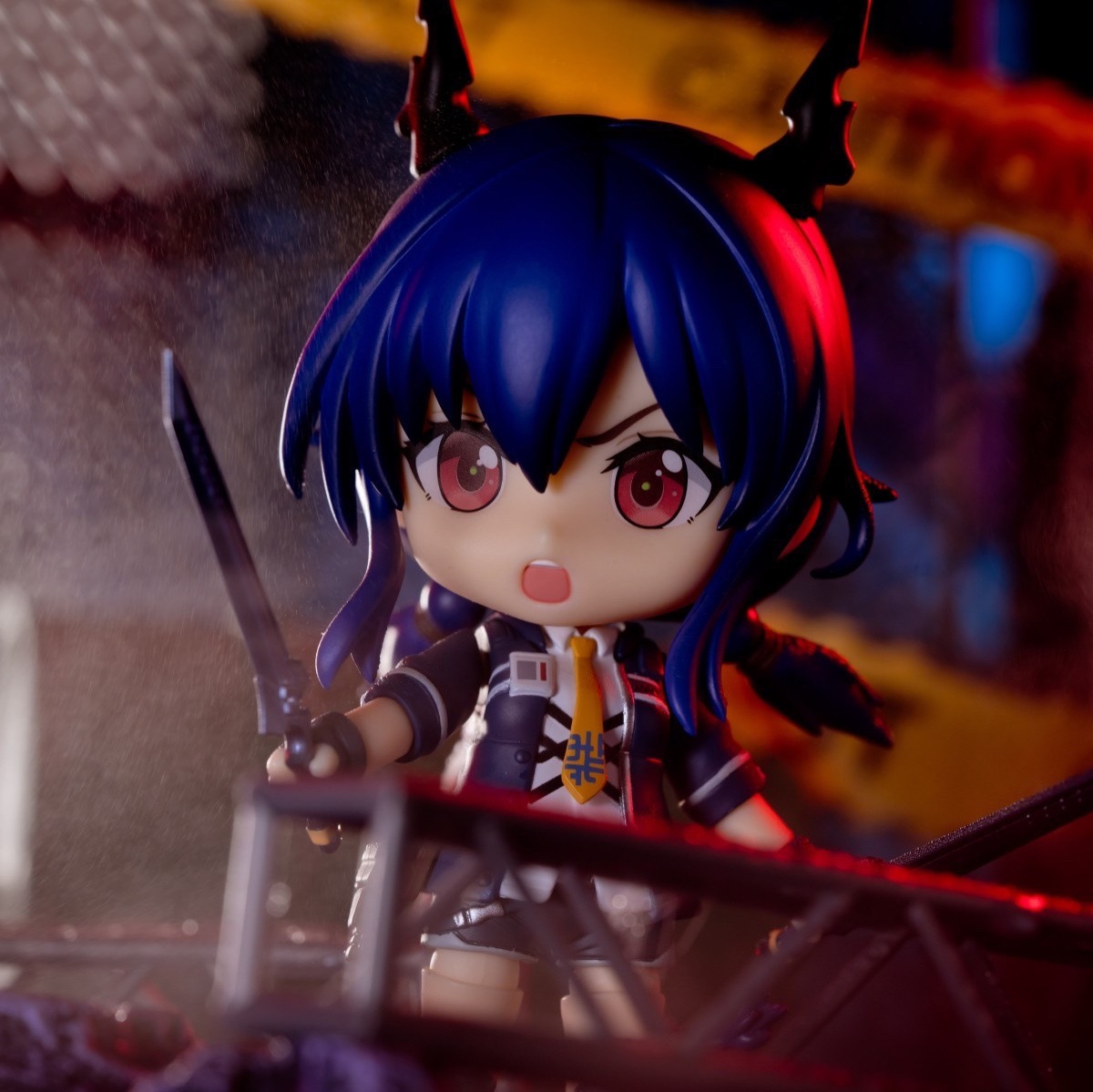 动漫GSC明日方舟粘土人#1422陈sir 老陈 陈晖洁 手办模型摆件-阿里巴巴