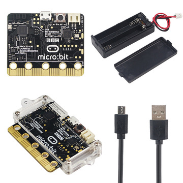 micro:bit Microbit 开发板Python图形编程STEM创客教育DIY控制器-阿里巴巴