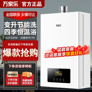 万家乐 JSQ24-12R1三档变升机械防冻智能恒温燃气热水器 12L R1-阿里巴巴