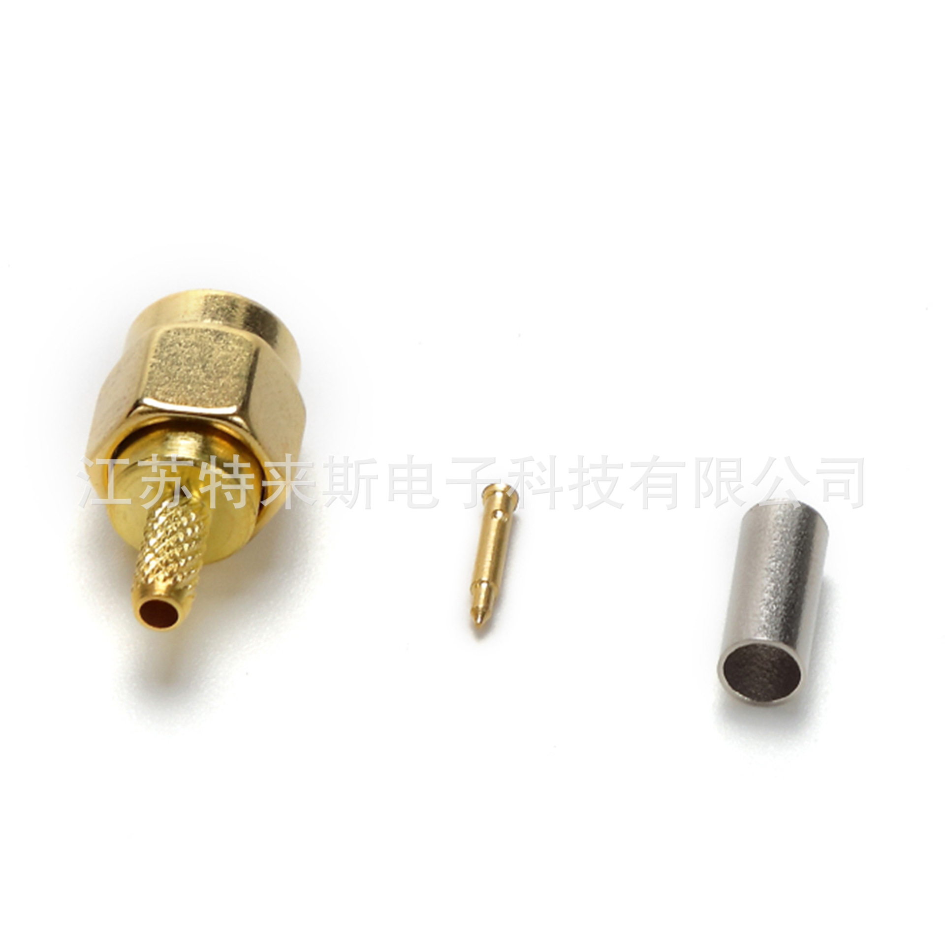 SMA-J-1.5 RF射频接头 SMA标准公头 内螺纹内针 压接50-1.5线-阿里巴巴