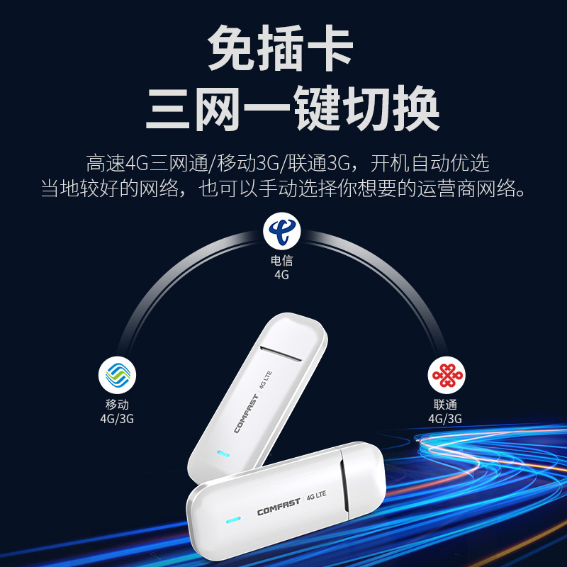 COMFAST CF-EU03随身wifi上网卡4G高速上网USB即插即用采购价格、怎么样、行情市场-CCEE选品中心