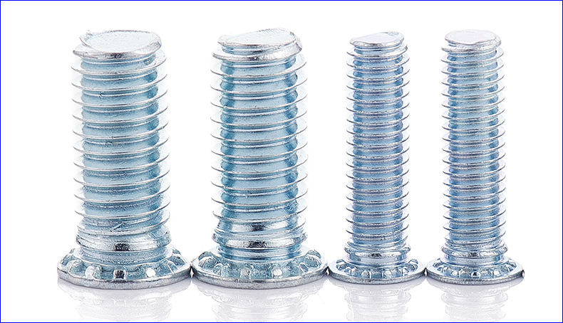 FH铆钉镀蓝白锌压铆螺钉平头压铆螺丝压板压铆螺栓M3/M4/M5/M6/M8-阿里巴巴