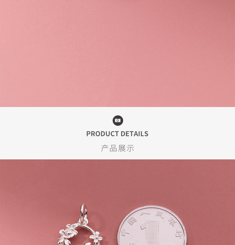 S925素银做旧复古镂空兔子吊坠DIY手串挂件手工编绳材料配件S1290-阿里巴巴