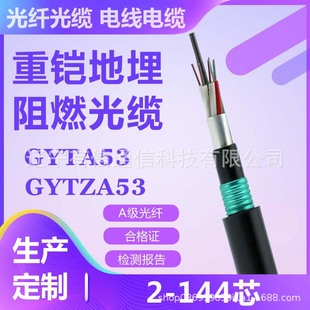 GYTA53/GYTZA53-24B1室外4芯6芯8芯12芯16芯36芯48芯双铠地埋光缆-阿里巴巴