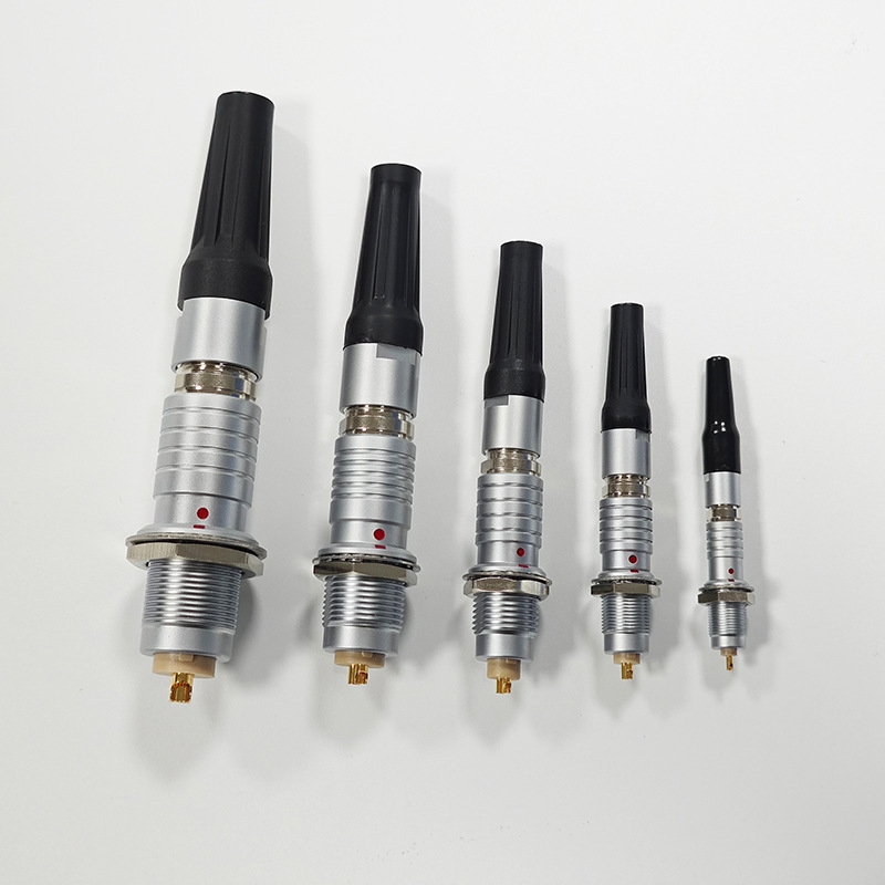 兼容LEMO雷莫FGG/EGG航空插头00B/0B/1B/2B/3B/4B推拉自锁连接器-阿里巴巴