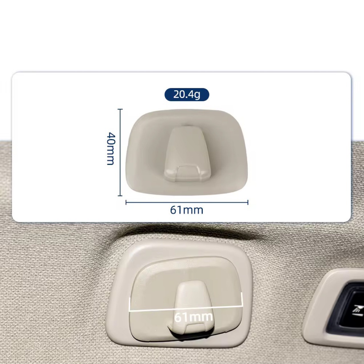 适用于沃尔沃XC60车顶挂钩xc90 s60 s90 xc40 v60 v90车载衣架钩-阿里巴巴