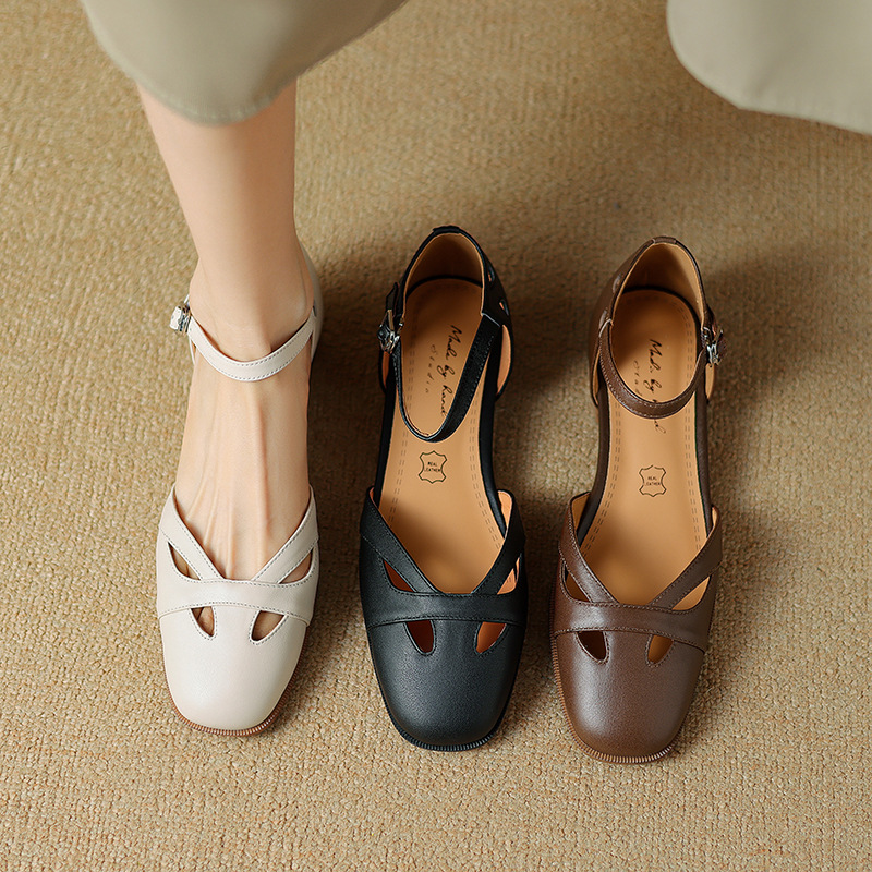 CHIKO Kylee Square Toe Block Heels Pumps Shoes