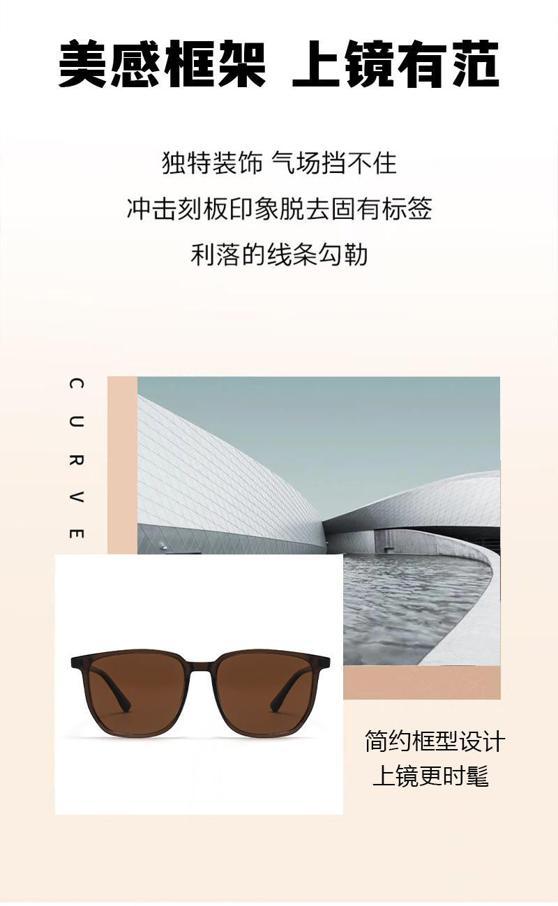 2025新款TR90偏光太阳镜男时尚复古墨镜女潮防紫外线驾驶开车眼镜-阿里巴巴