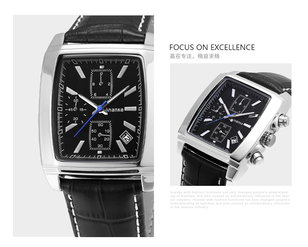 阿南刻ANANKE亚马逊爆款多功能男士手表 机车运动石英表防水男表-阿里巴巴