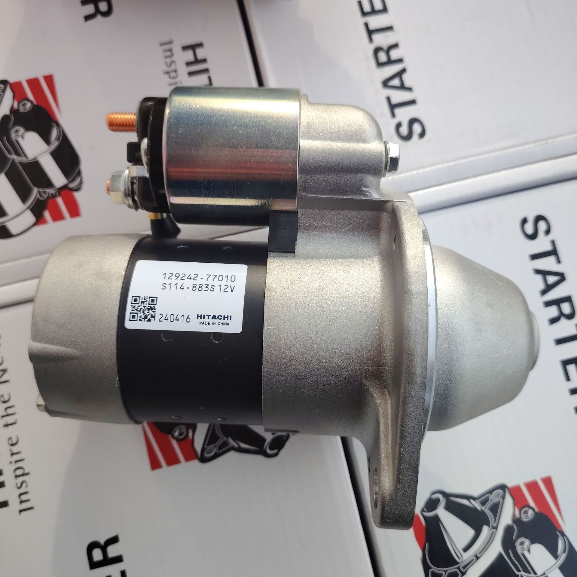 日立起动机 S114-883 HITACHI 129242-77010 洋马启动马达-阿里巴巴