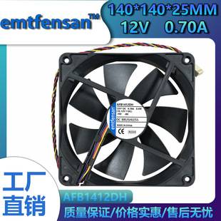 14cm/厘米14025 12V 0.70A电源电脑机箱静音PWN调速静音散热风扇-阿里巴巴